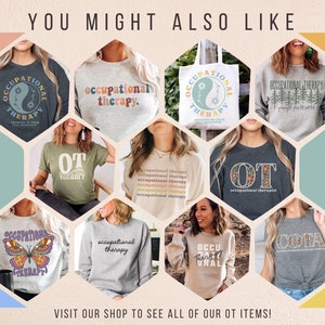 Occupational Therapy Boho Rainbow Tshirt OT Graduation Gift ...