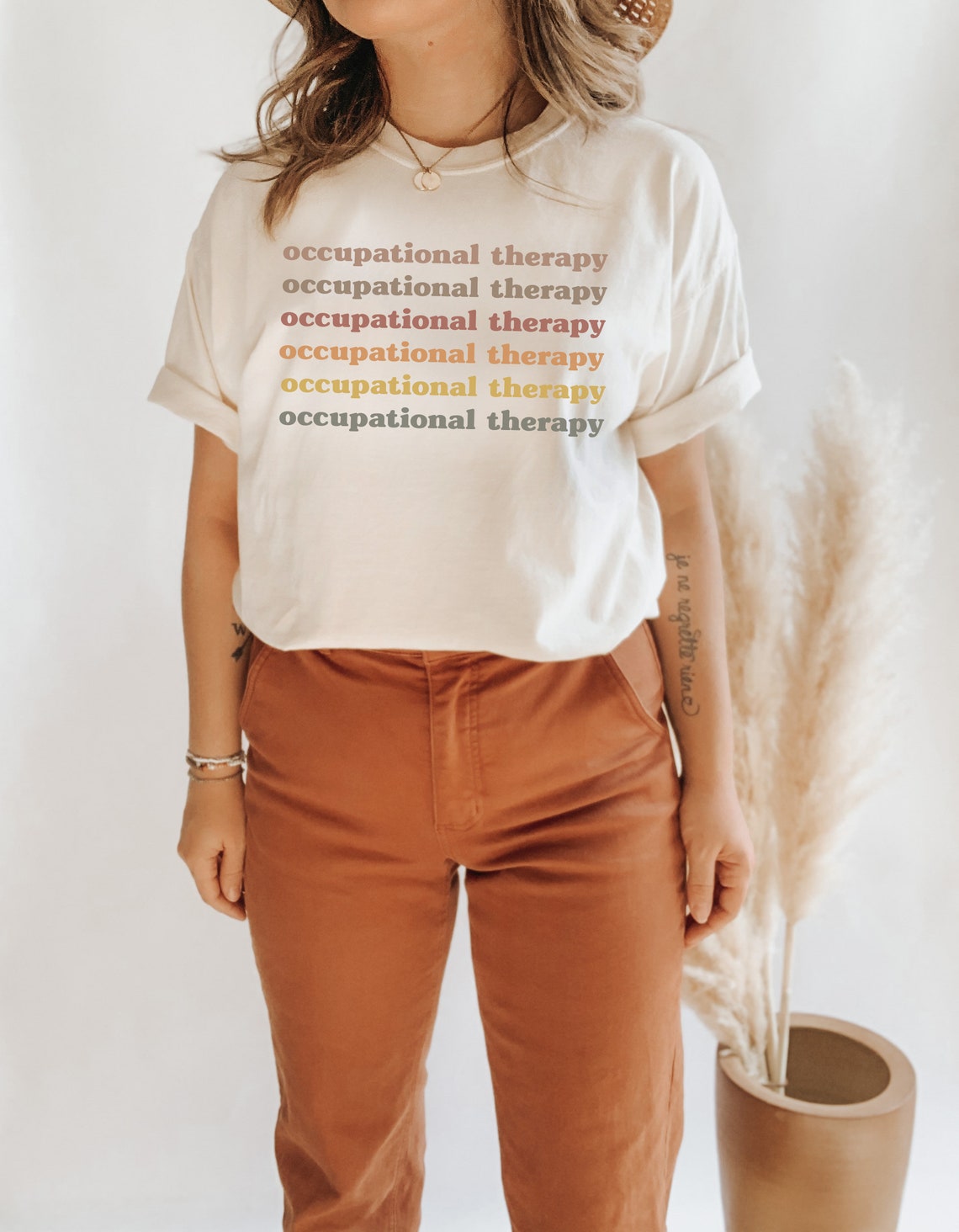 Occupational Therapy Boho Rainbow Tshirt OT Graduation Gift - Etsy