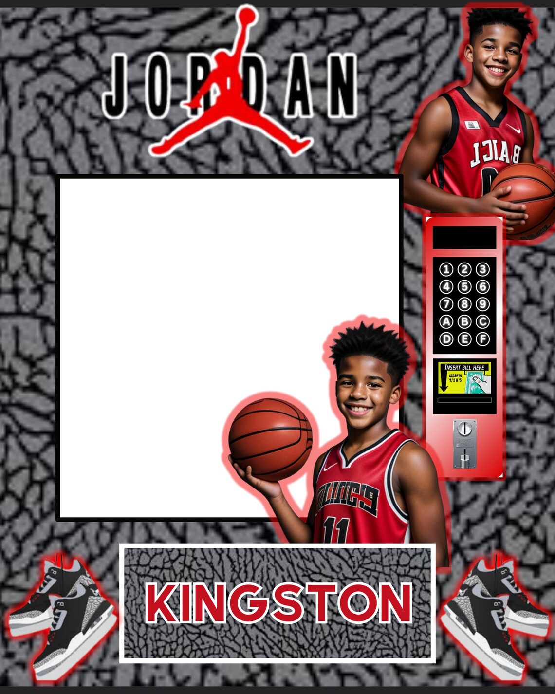 Happy Birthday Vending Machine Template (editable in Canva) - Etsy