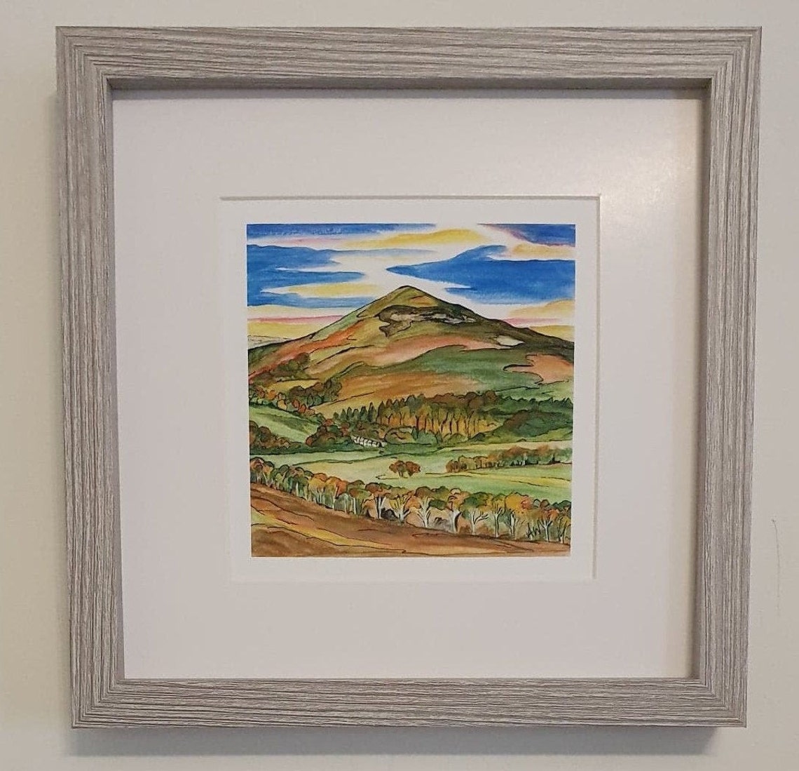 Black Hill Earlston Scottish Borders Limited Edition Giclee - Etsy
