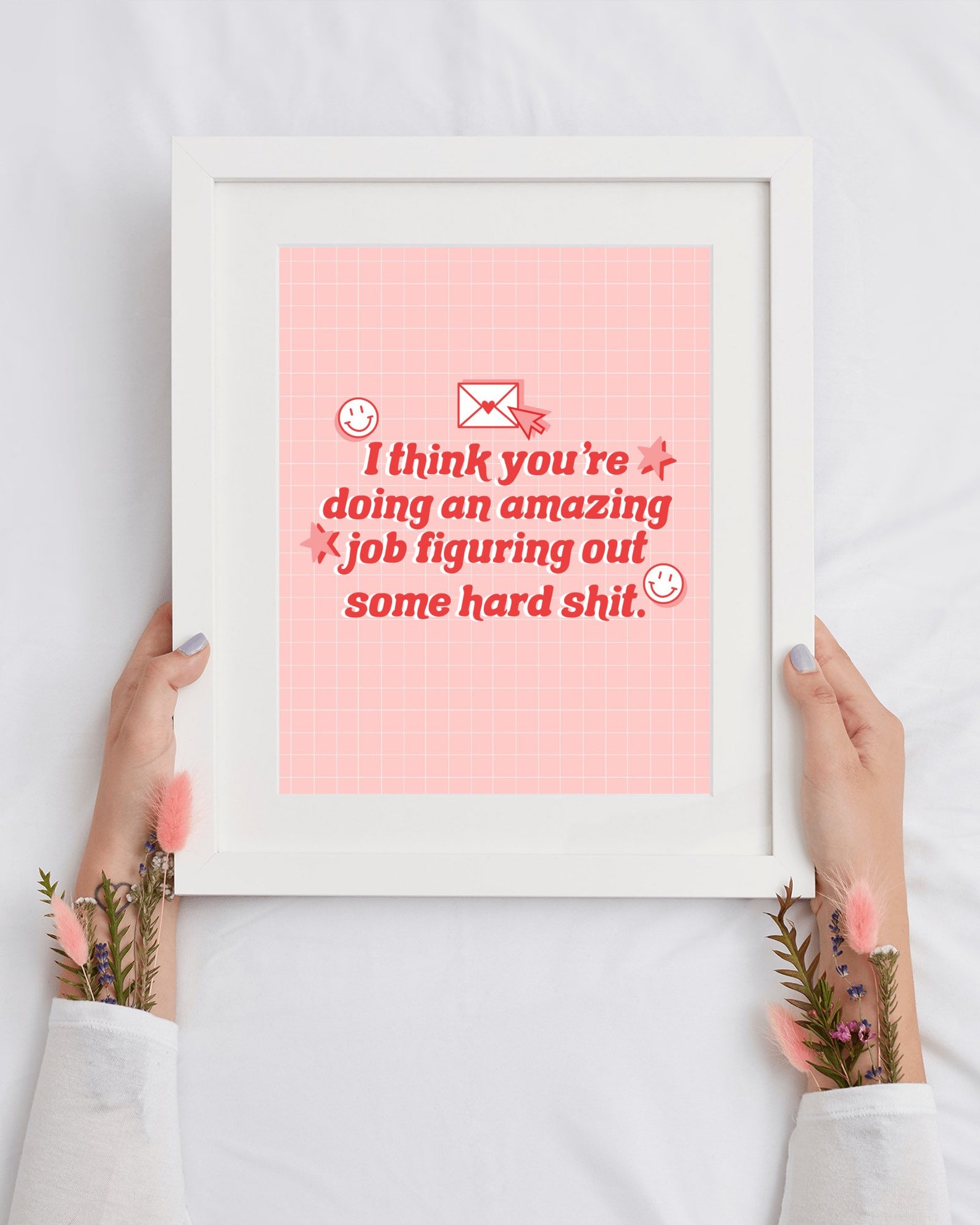 You're Doing An Amazing Job Print A4 A5 A6 Positive | Etsy