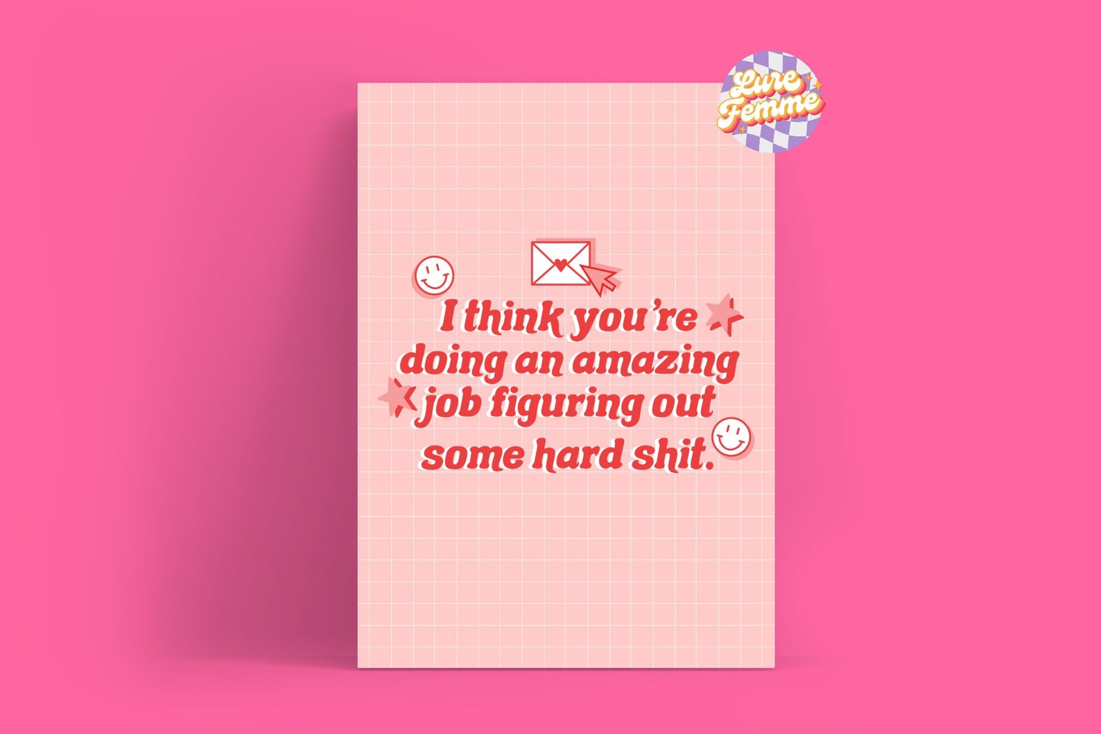 You're Doing An Amazing Job Print A4 A5 A6 Positive | Etsy