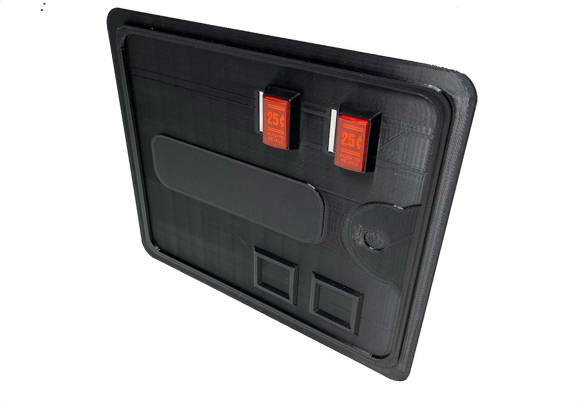 Pinball/arcade Coin Door 3D Printed | Etsy