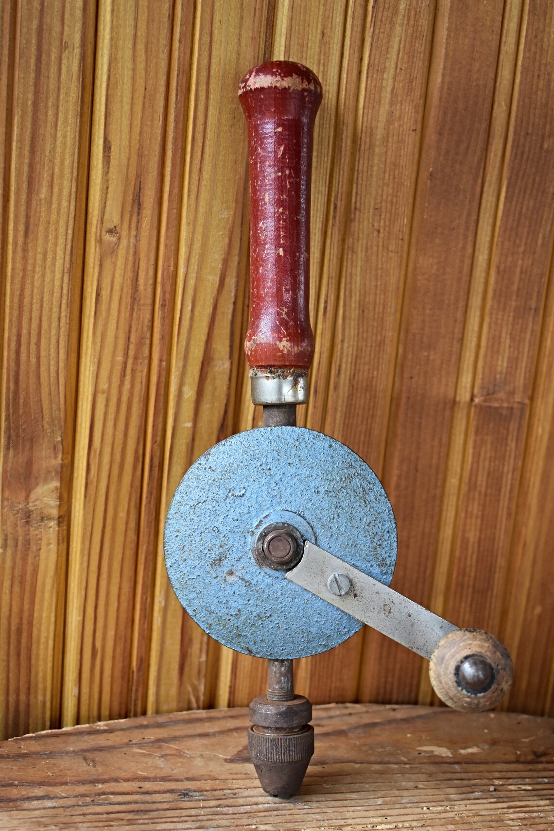 Vintage Hand Drill Primitive Drill Hand Drill Tool - Etsy Australia