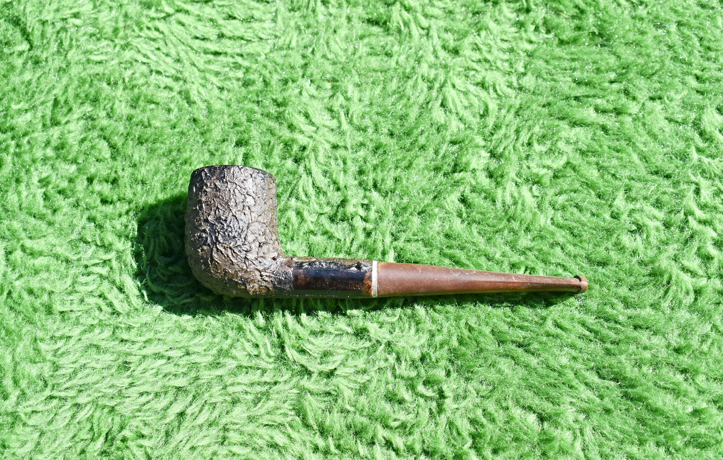 Vintage Real Briar Pipe, Tobacco Pipe, Sailor Pipe, Smoking Pipe, Briar ...