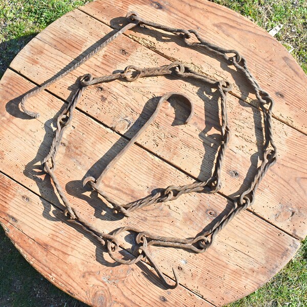 Hand Forged Chain - Etsy