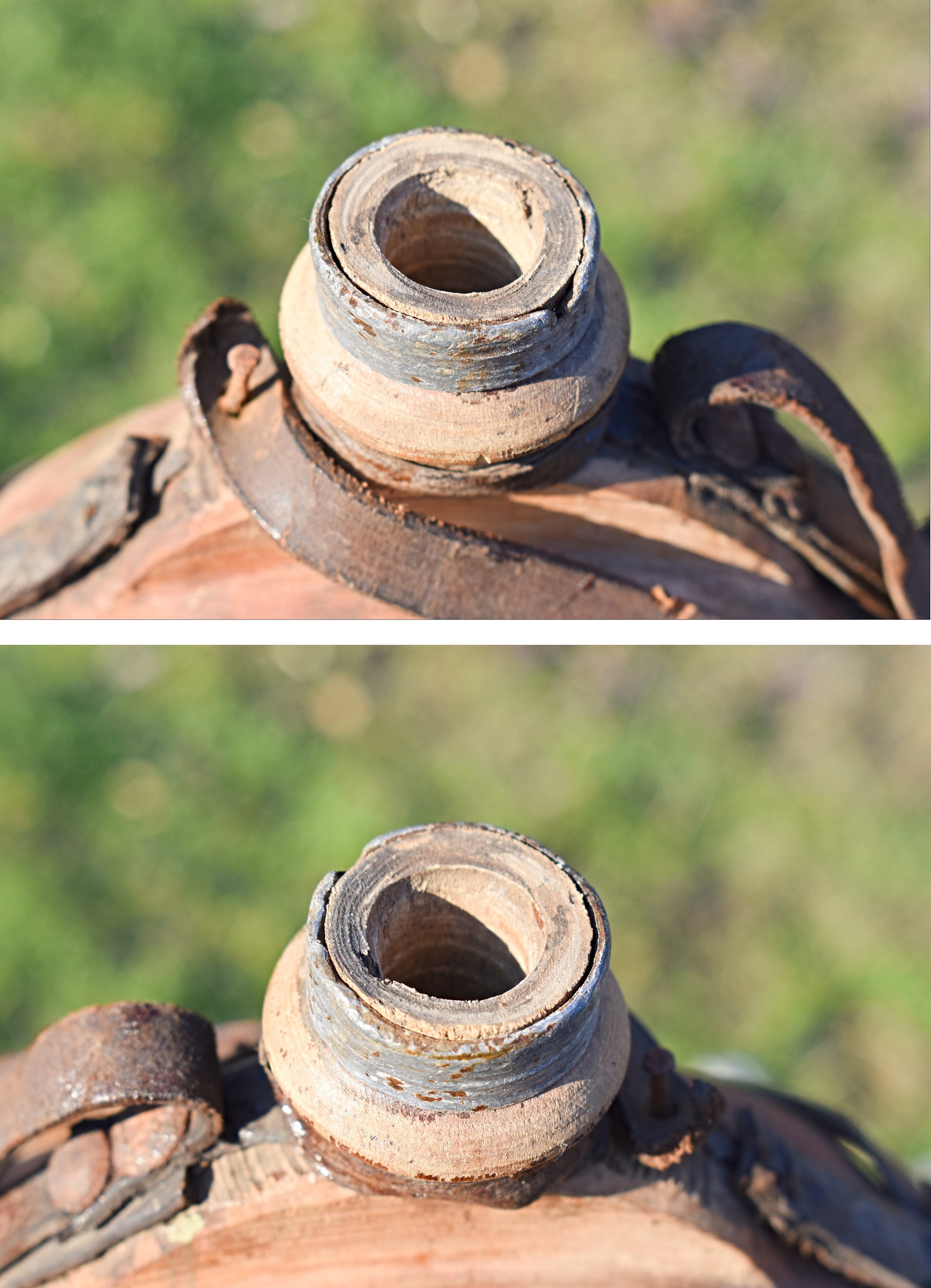 Antique Wooden Water Container, Wooden Bottle, Wooden Barrel, Antique ...