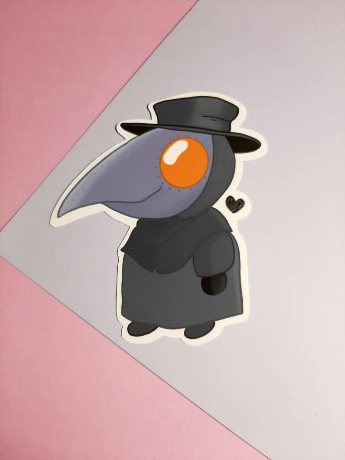 Plague Doctor Sticker Plague Doctor Steam Punk Stationary - Etsy