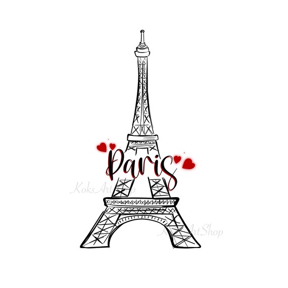 Love Paris Clipart