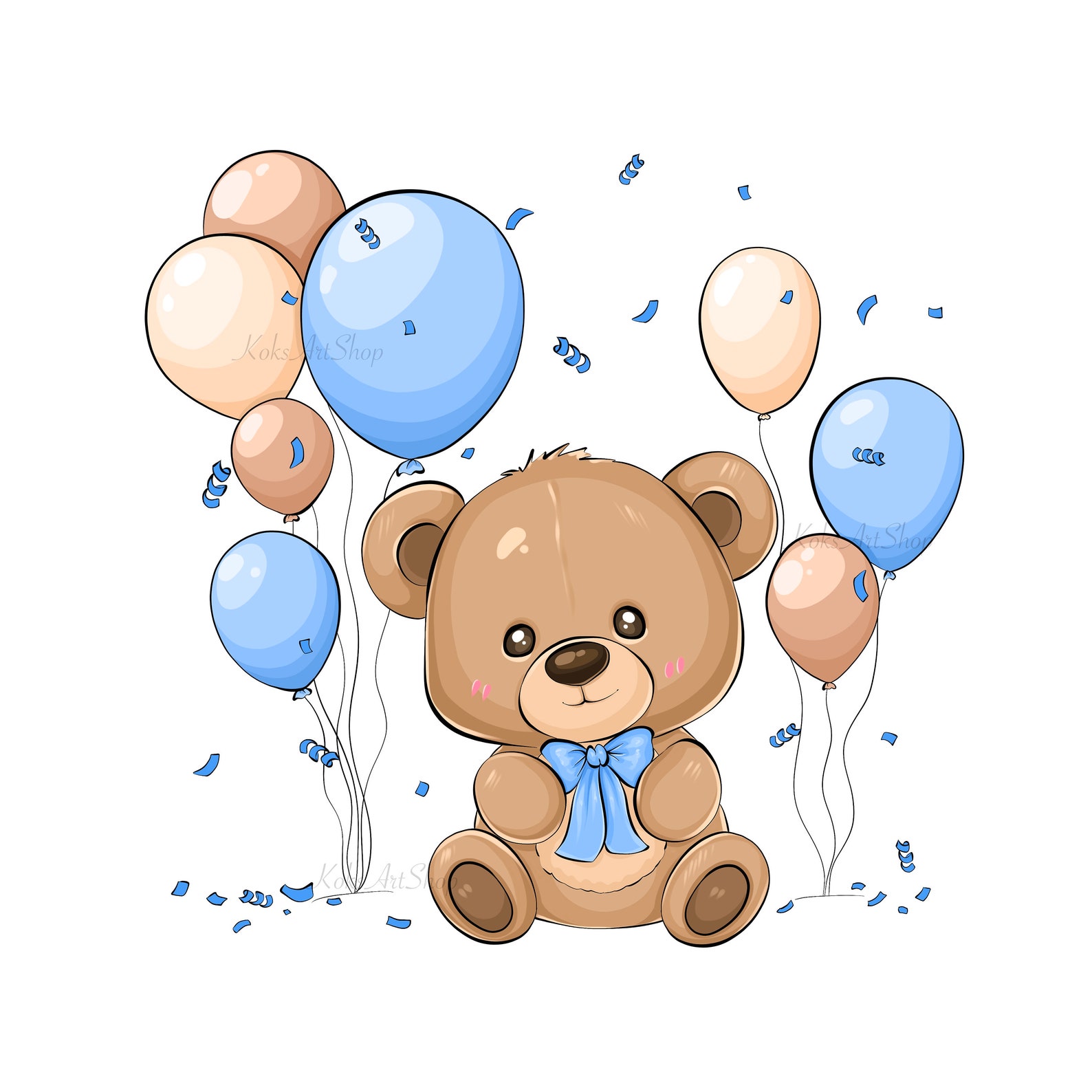 Teddy Bear Clipart Baby Shower Png Clipart Baby Shower - Etsy UK