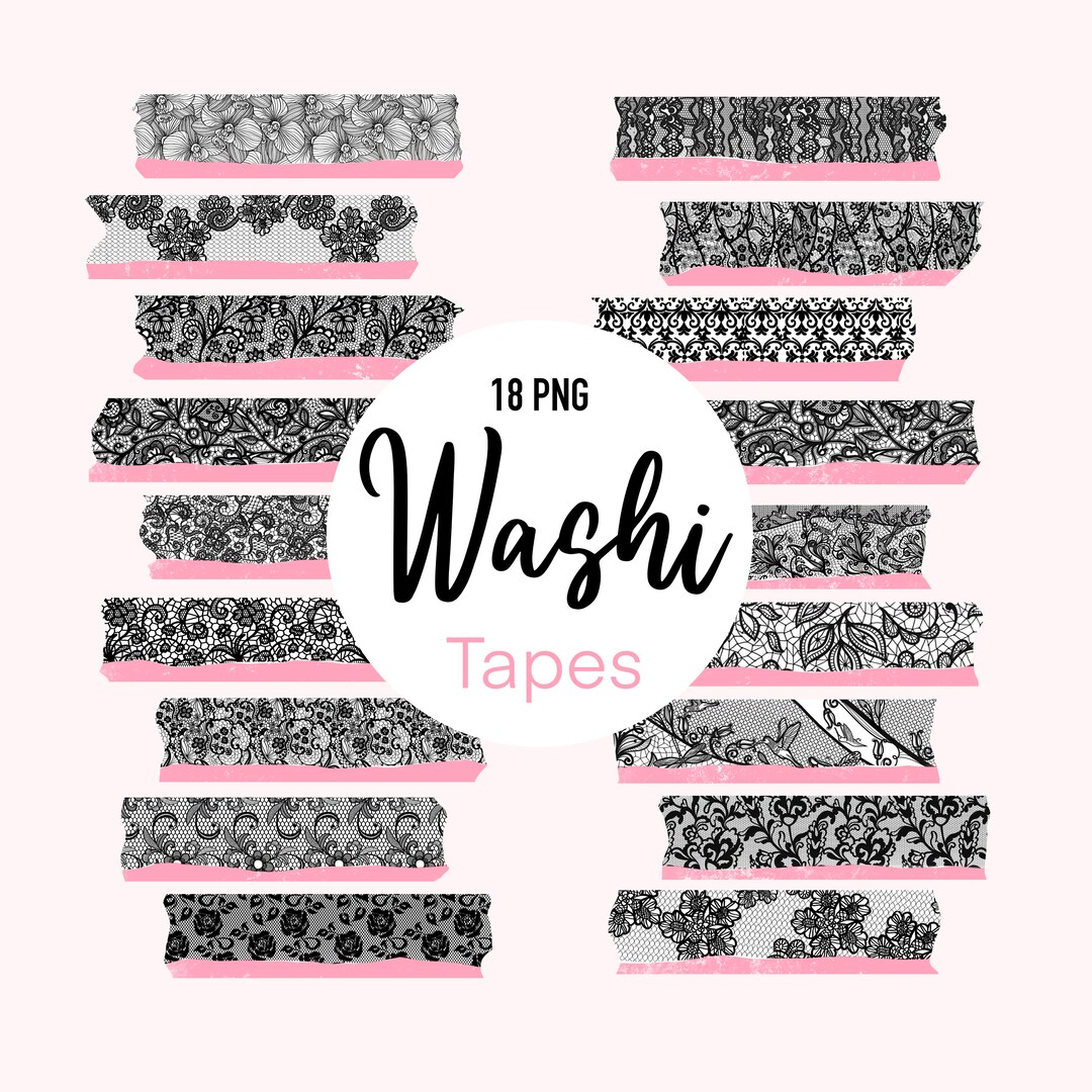 Washi Tape Clip Art PNG, Washi Tapes, Scrapbooking Tapes, Scrapbook ...