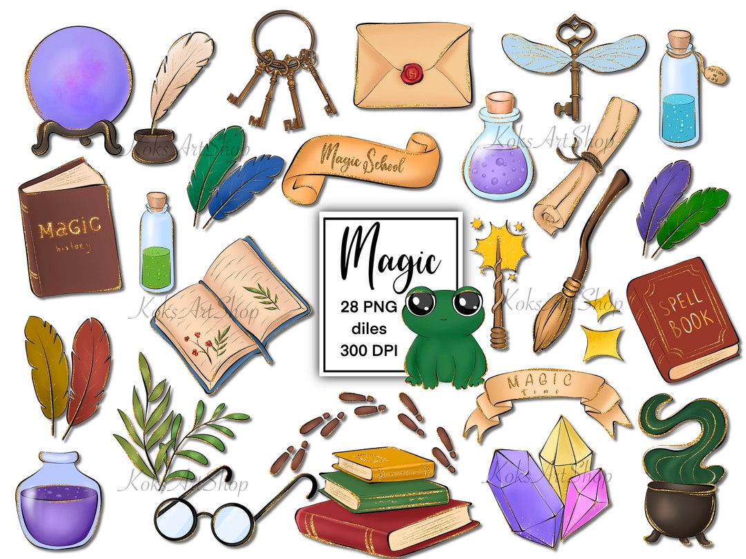Wizards Png, Wizards Clipart, Magic Clipart, Magic PNG, Magic Stickers ...