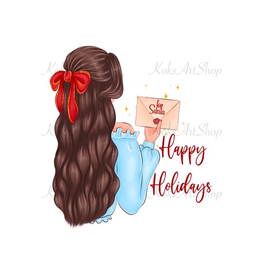 Christmas Clipart Happy Holidays Clipart Happy Holidays | Etsy