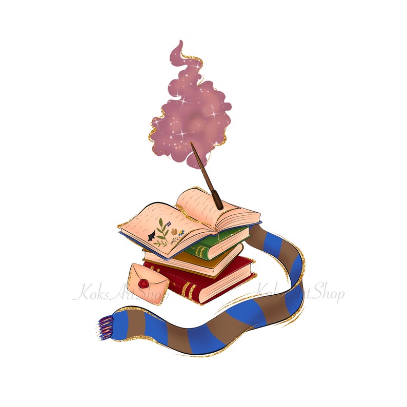 Magic School Clipart Magic School Png Wizarding School - Etsy