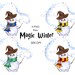 Snowman Clipart, Snowman PNG, Wizard Clipart, Magic Clipart, Magic ...