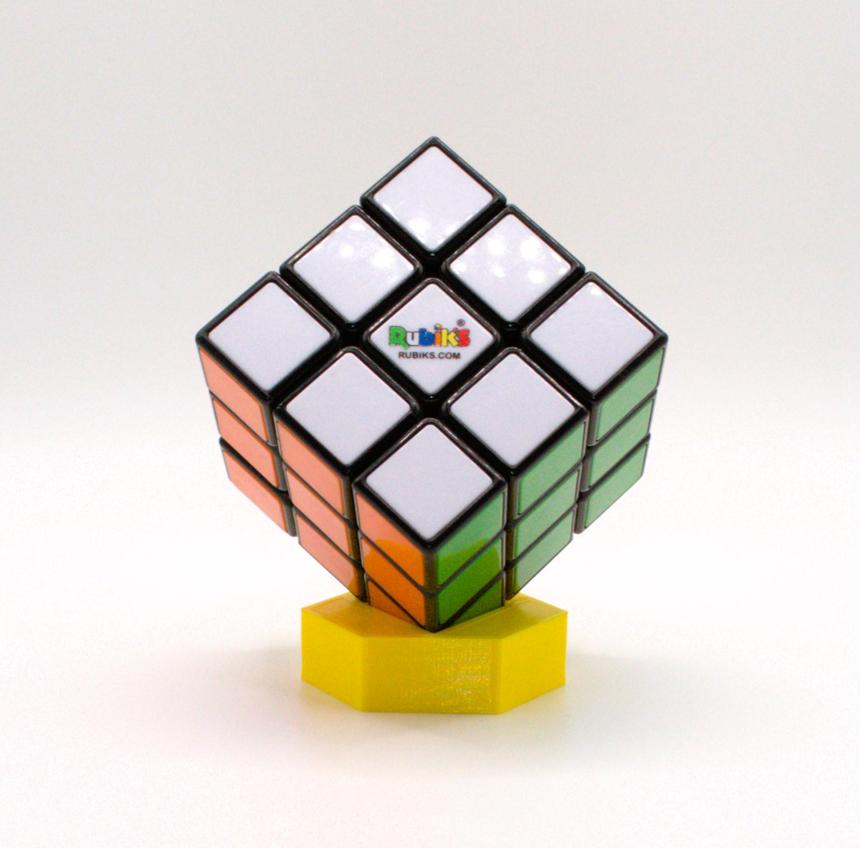 3D Printed Hexagon Rubik's Cube Stand: Desk Display - Etsy