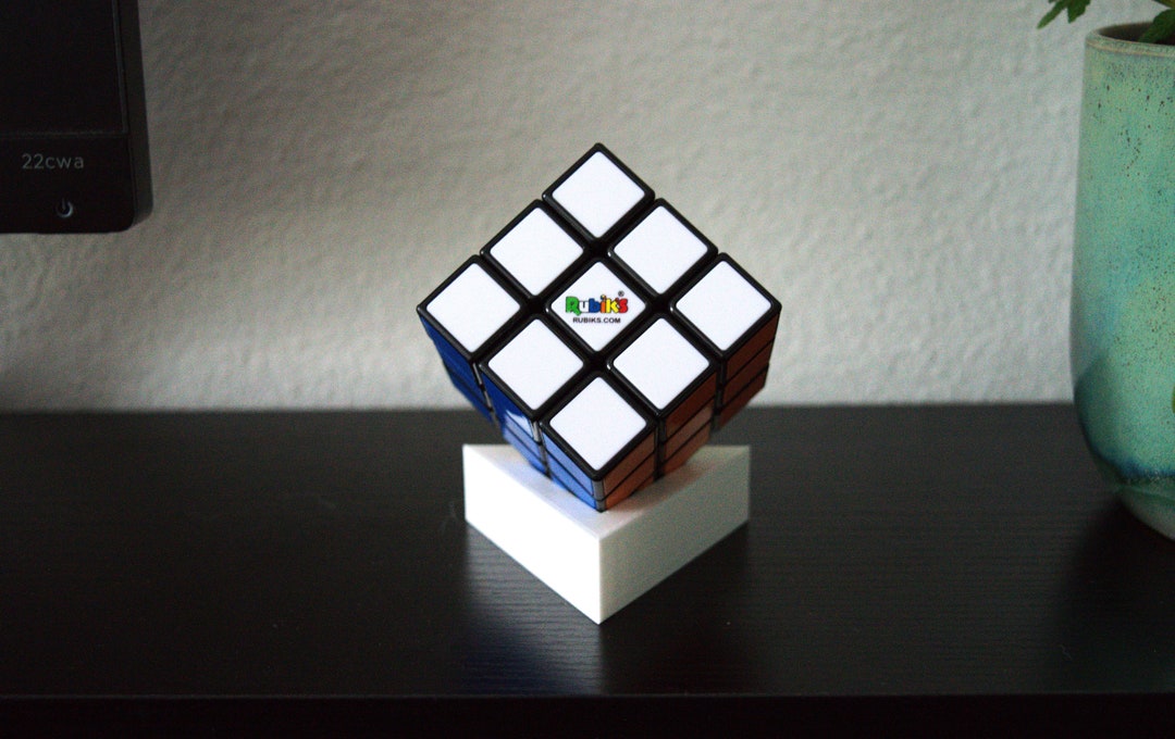 RUBIK'S Cube Display Stand L Triangular Prism Design L - Etsy