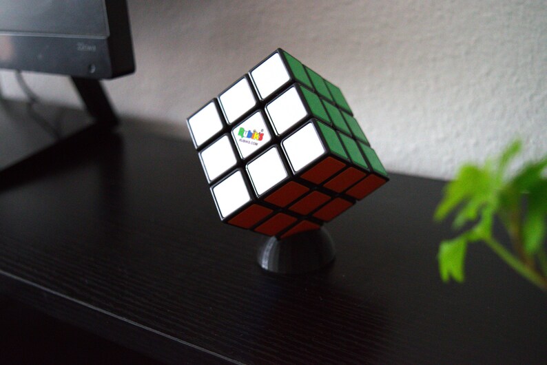 RUBIK'S Cube Display Stand L Half Sphere Design L Rubik's Cube Holder ...