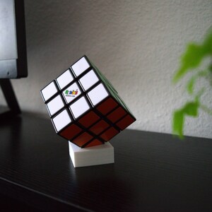RUBIK'S Cube Display Stand L Cube Design L Rubik's Cube Holder, Stand ...