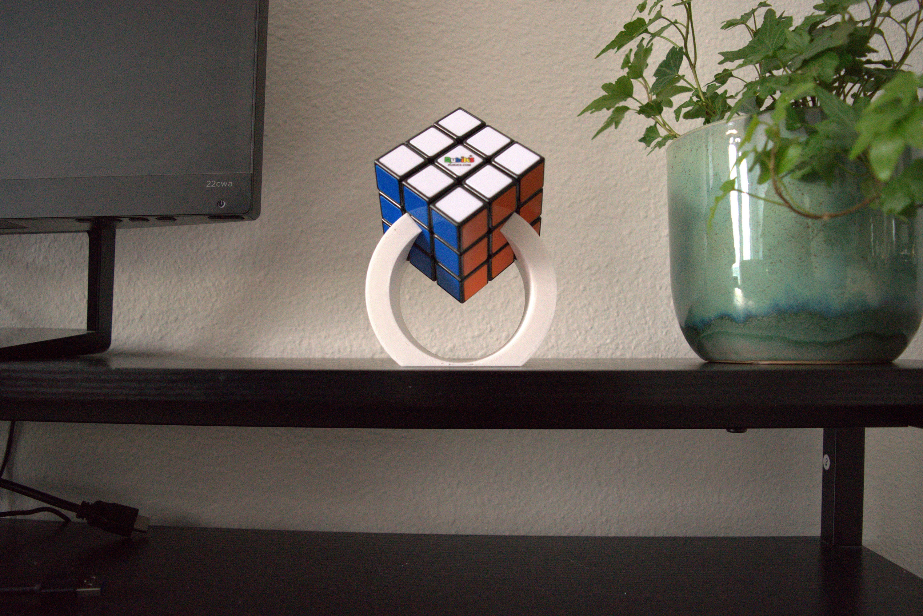 RUBIK'S Cube Display Stand L Halo Design L Rubik's - Etsy