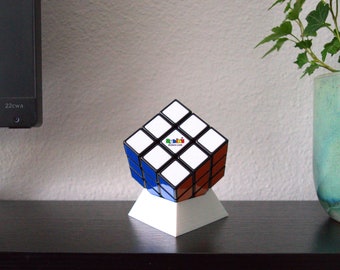 RUBIK'S Cube Display Stand L Triangular Prism Design L - Etsy