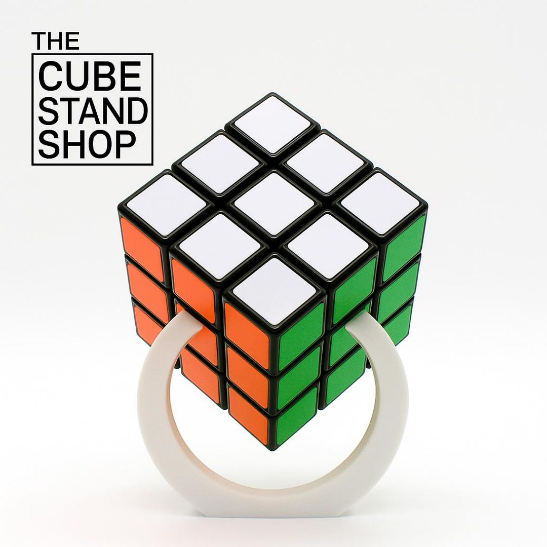 Halo Cube Stand - Free Shipping - Rubik's Cube Holder & Stand: Halo - Etsy