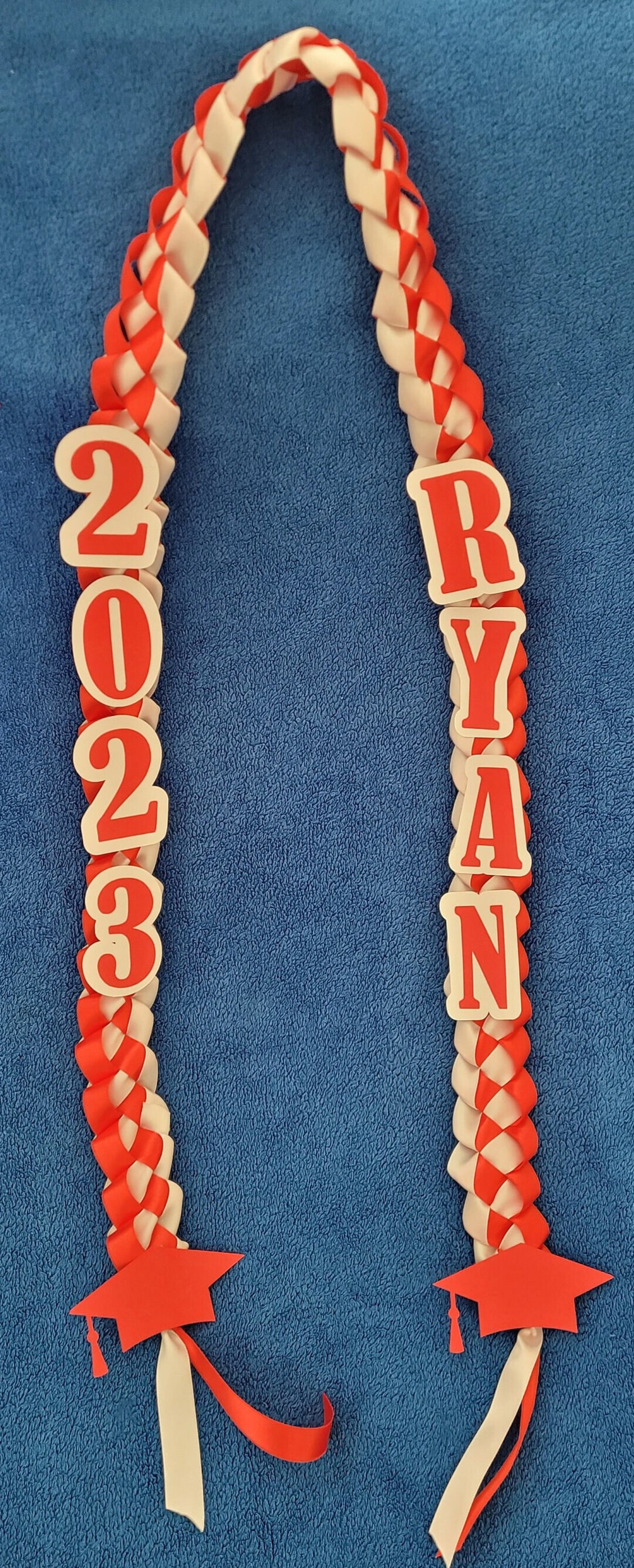 Graduation Satin Ribbon Lei, Celebration Sash - Etsy
