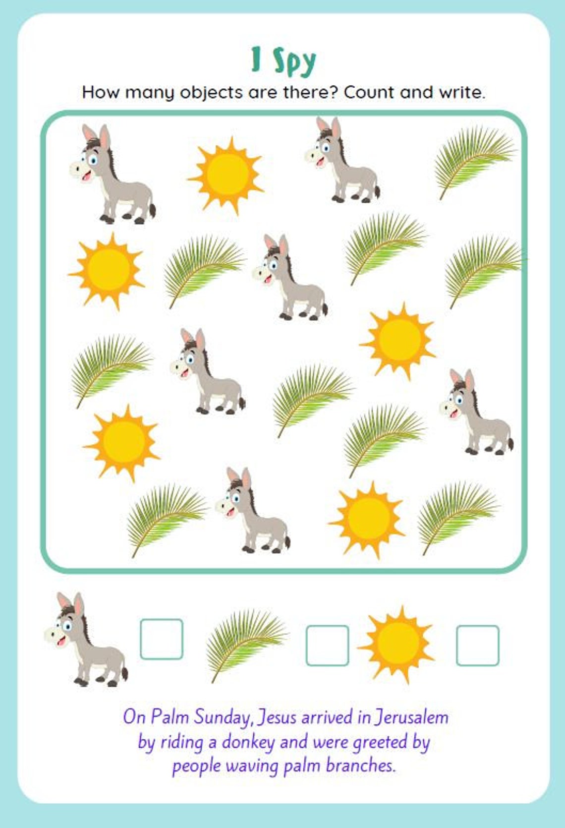 Easter Activity Printable Sheets - Religious, Christian, Bible Based - Etsy