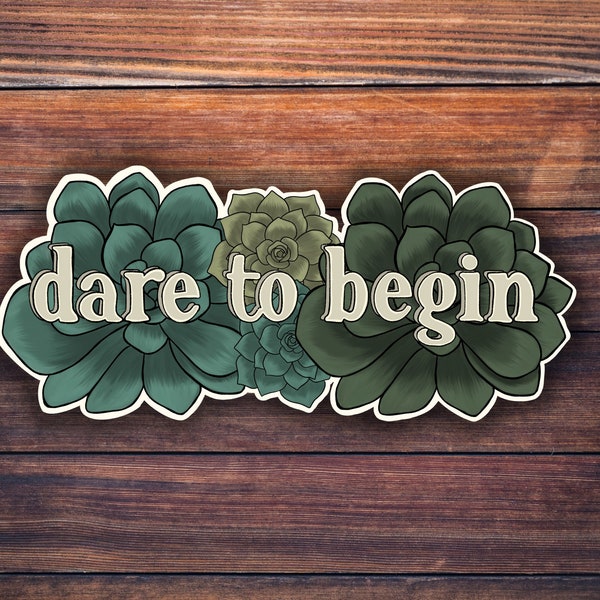 Dare Bumper Sticker - Etsy Canada