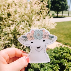 Lamb Sticker - Etsy