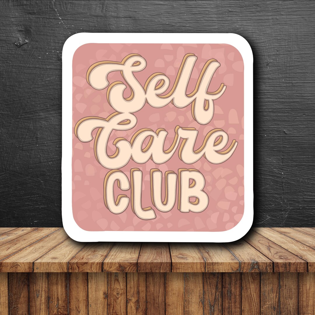 Self Care Club Sticker - Etsy