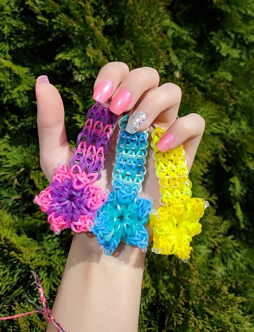 Hibiscus Flower Keychains - Etsy