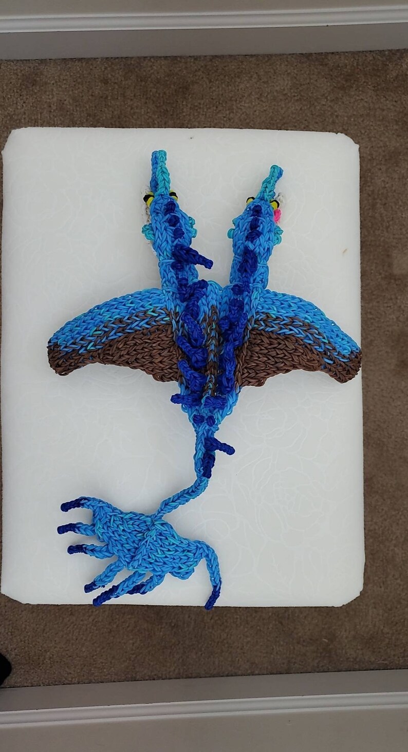 Rainbowloom (adult) Seashocker Dragon - Etsy