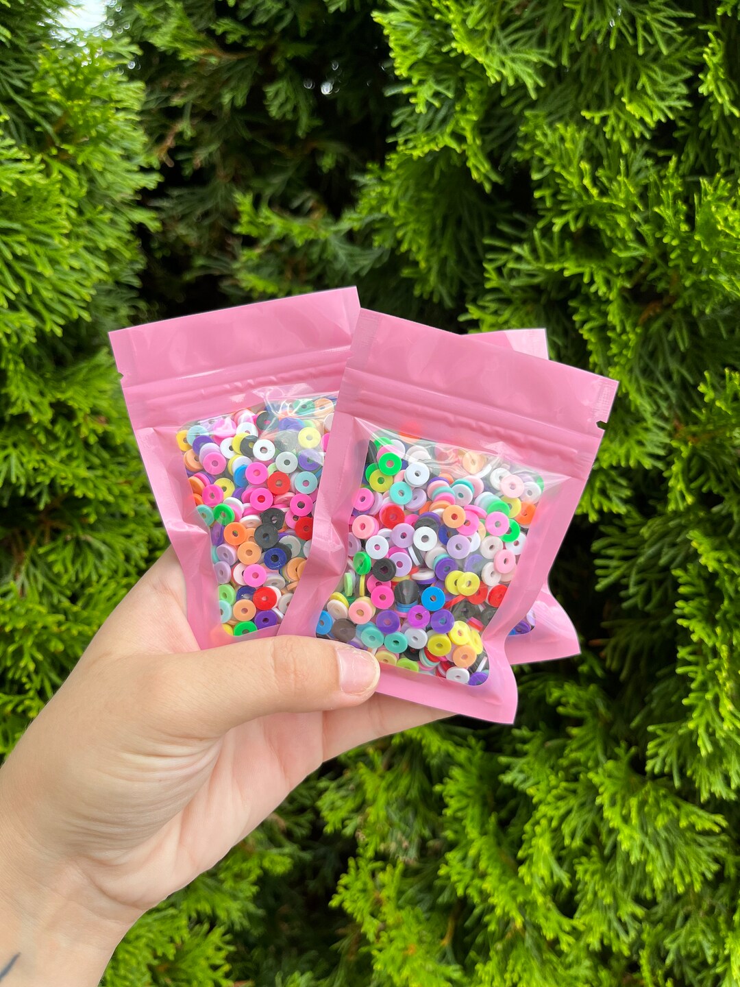 Clay Bead Confetti/ Clay Bead Bags - Etsy