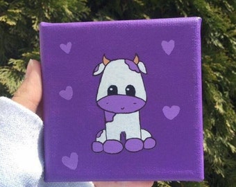 Purple Cow | Etsy