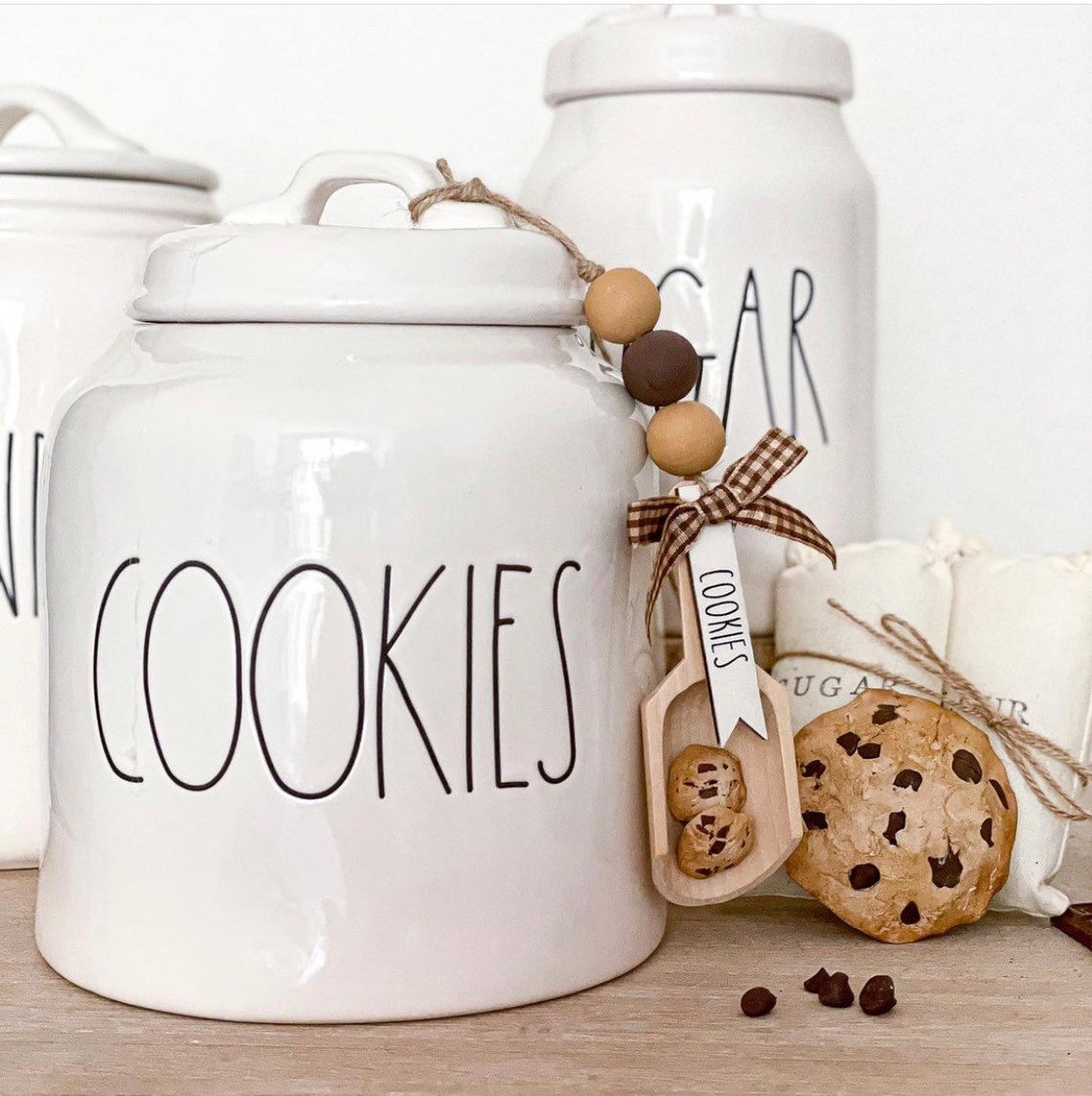 Mini Chocolate Chip Cookie SCOOP for Canister Rae Dunn or - Etsy