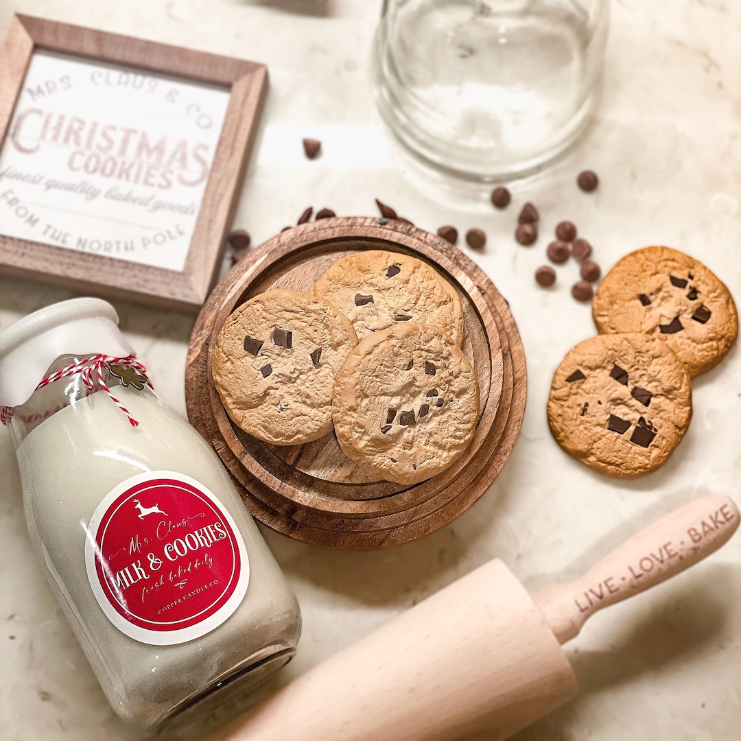 Fake Santa’s Cookies for Cookies and Milk Display, Christmas Cookies ...