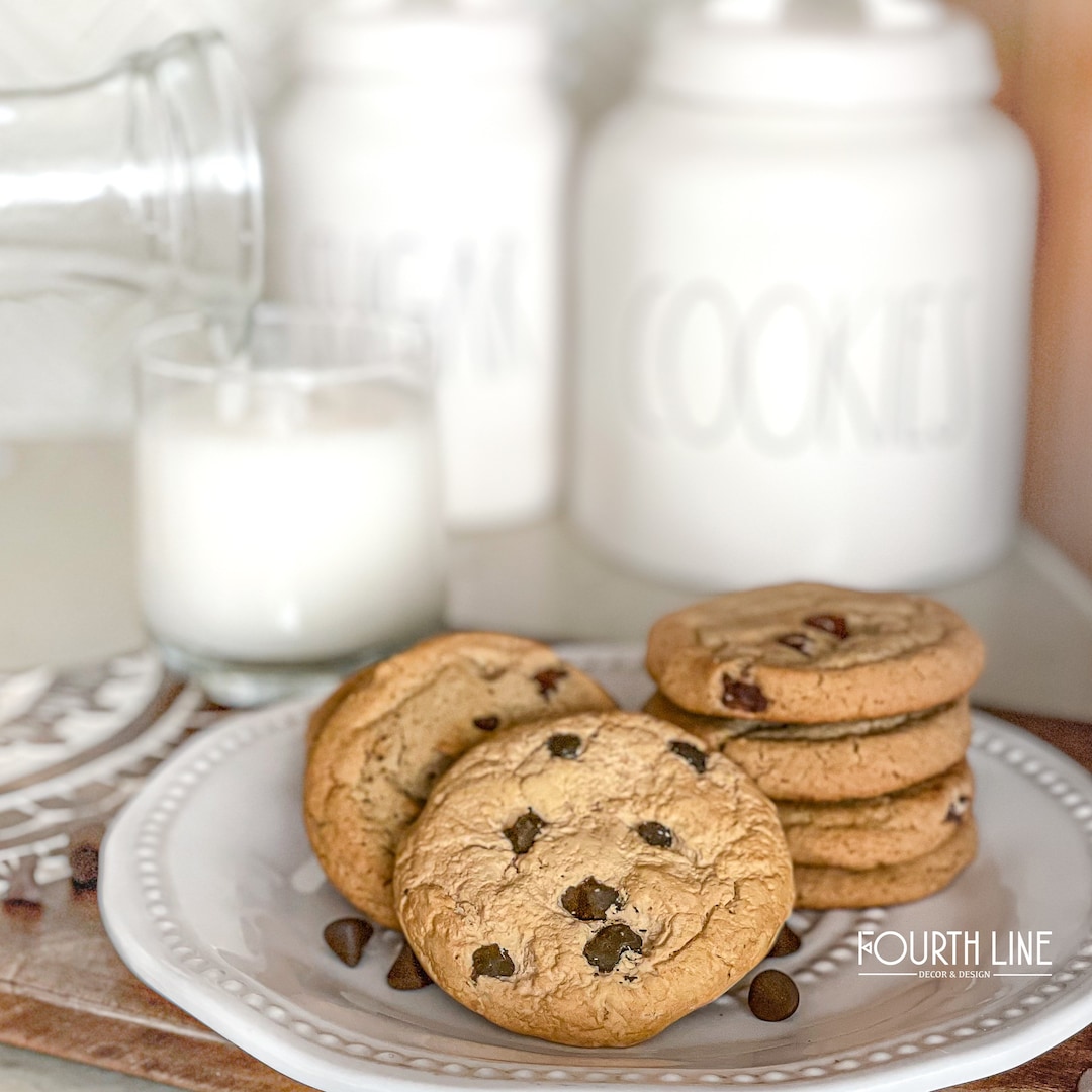 Fake Cookies | Faux Chocolate Chip Cookies for Photography | Santa’s ...