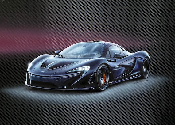 Mclaren P1 Drawing