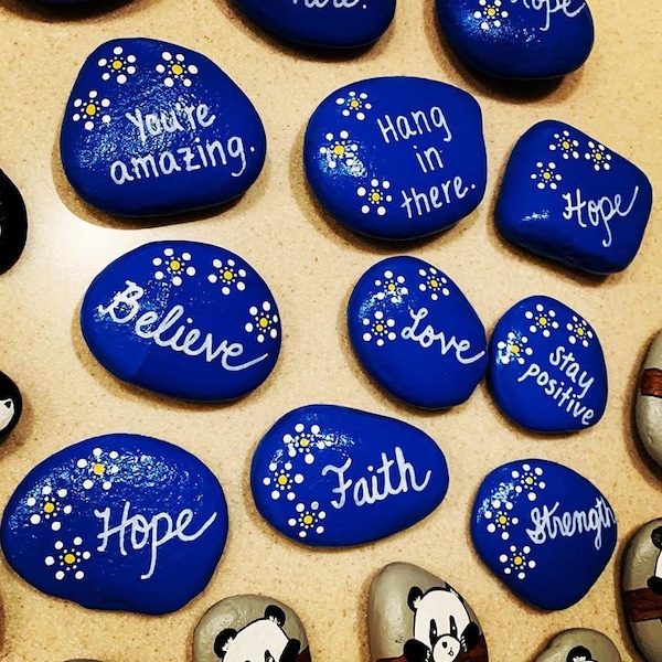 Inspirational Rocks - Etsy