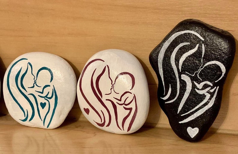 Mother and Baby Rock - Etsy