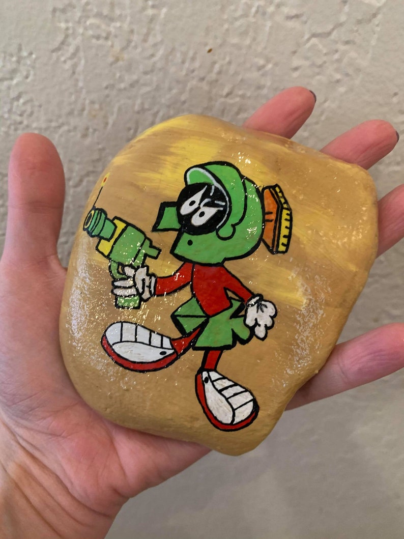 Cartoon Rock Character Rocks Kid Rocks Animal Rocks - Etsy