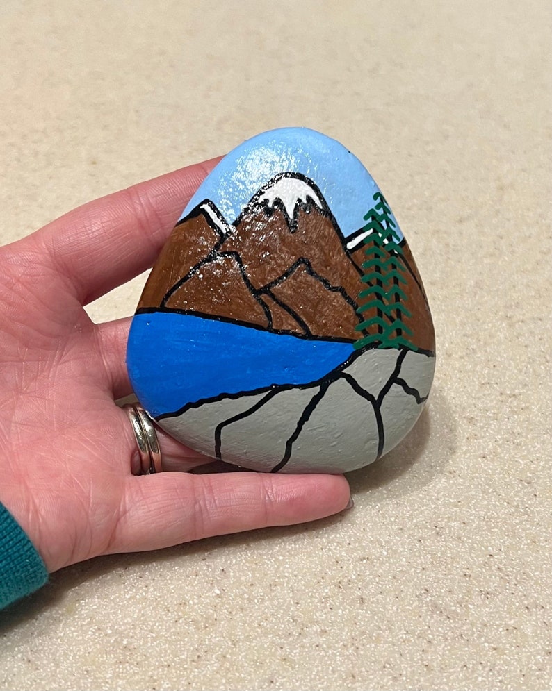 Painted Mountain Rocks | Nature Rocks | Positive Rocks | Painted Rocks ...