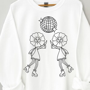 Disco Ball Svg, Retro Flowers Svg, Hippie Svg, 70s Svg, Disco Cowgirl ...