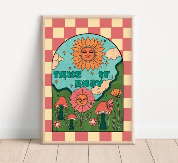 Vintage Indie Art Wallpaper