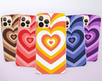 Red Heart Phone Case - Etsy