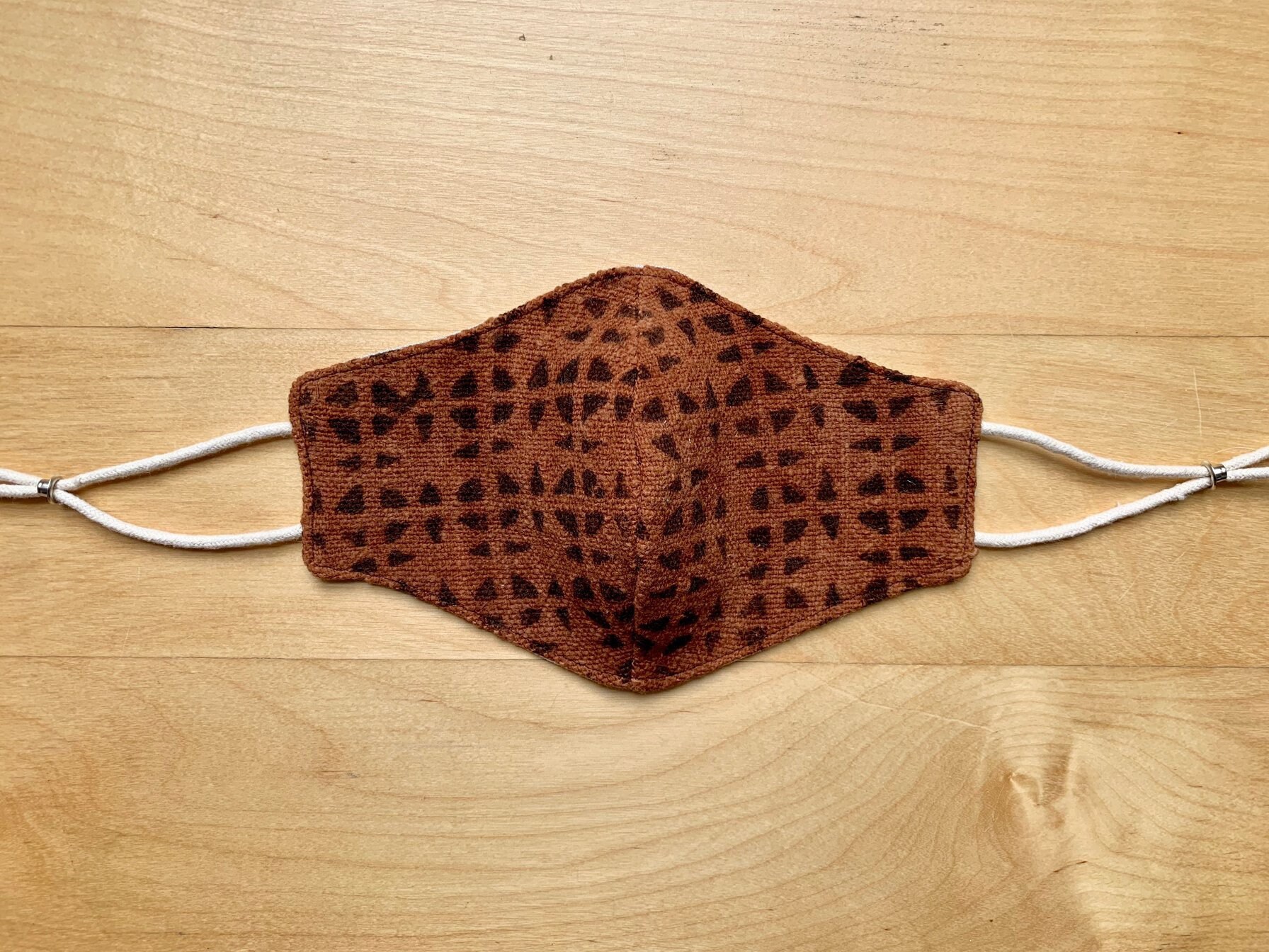 African Mudcloth and Linen Face Mask - Etsy