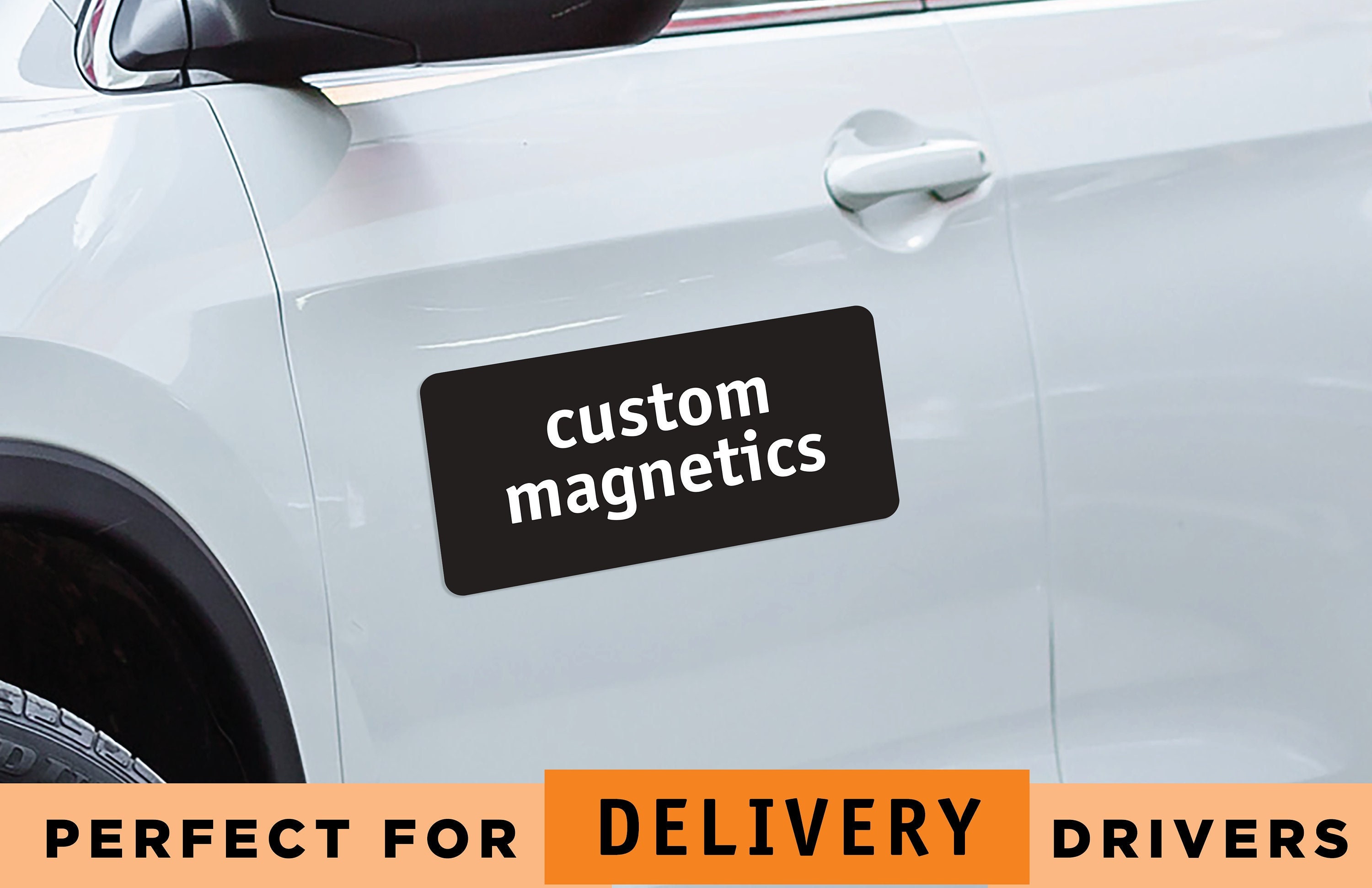 Pair of Custom Removable Vehicle Magnetic Sign Graphic (qty 2) - Etsy