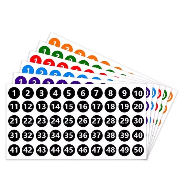 Tiny Adhesive Stickers - Etsy
