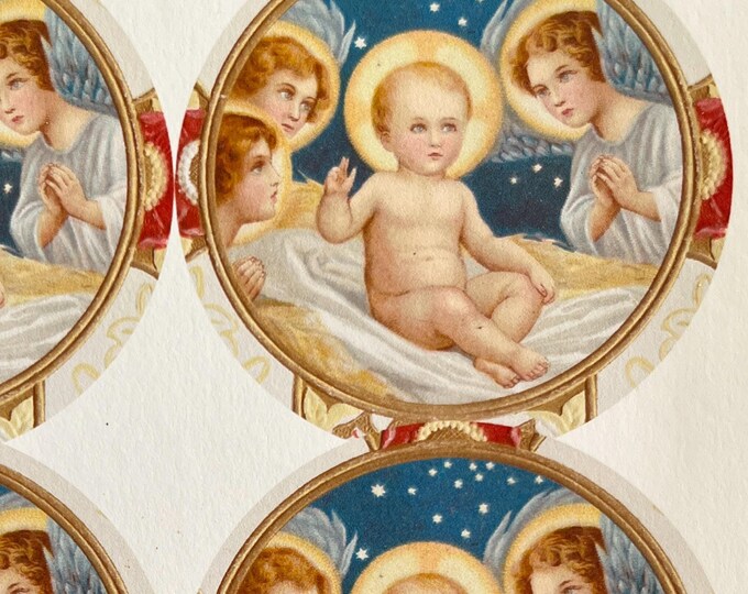 Baby Jesus Angels Scrap 13 Images Beautiful Expression Nativity Scene ...